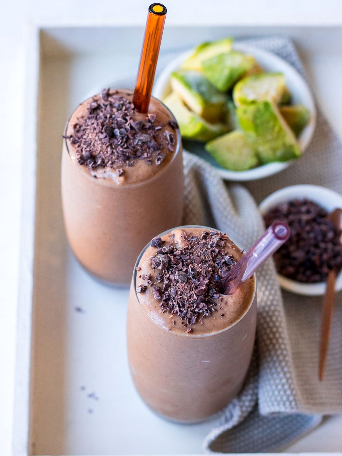 Chocolate Avocado Smoothie - Nourish Everyday