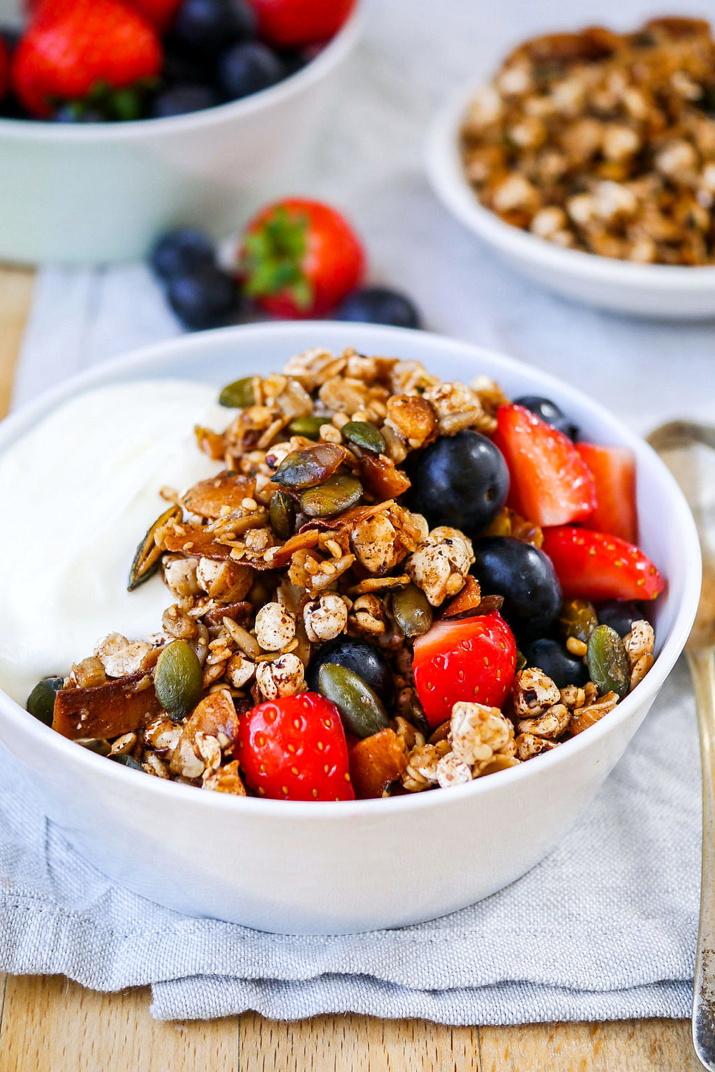 Crispy Puffed Buckwheat Toasted Muesli - Nourish Everyday